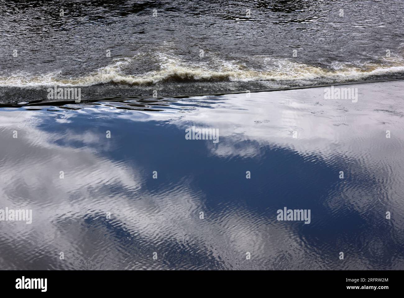 river at Chester Stock Photo - Alamy