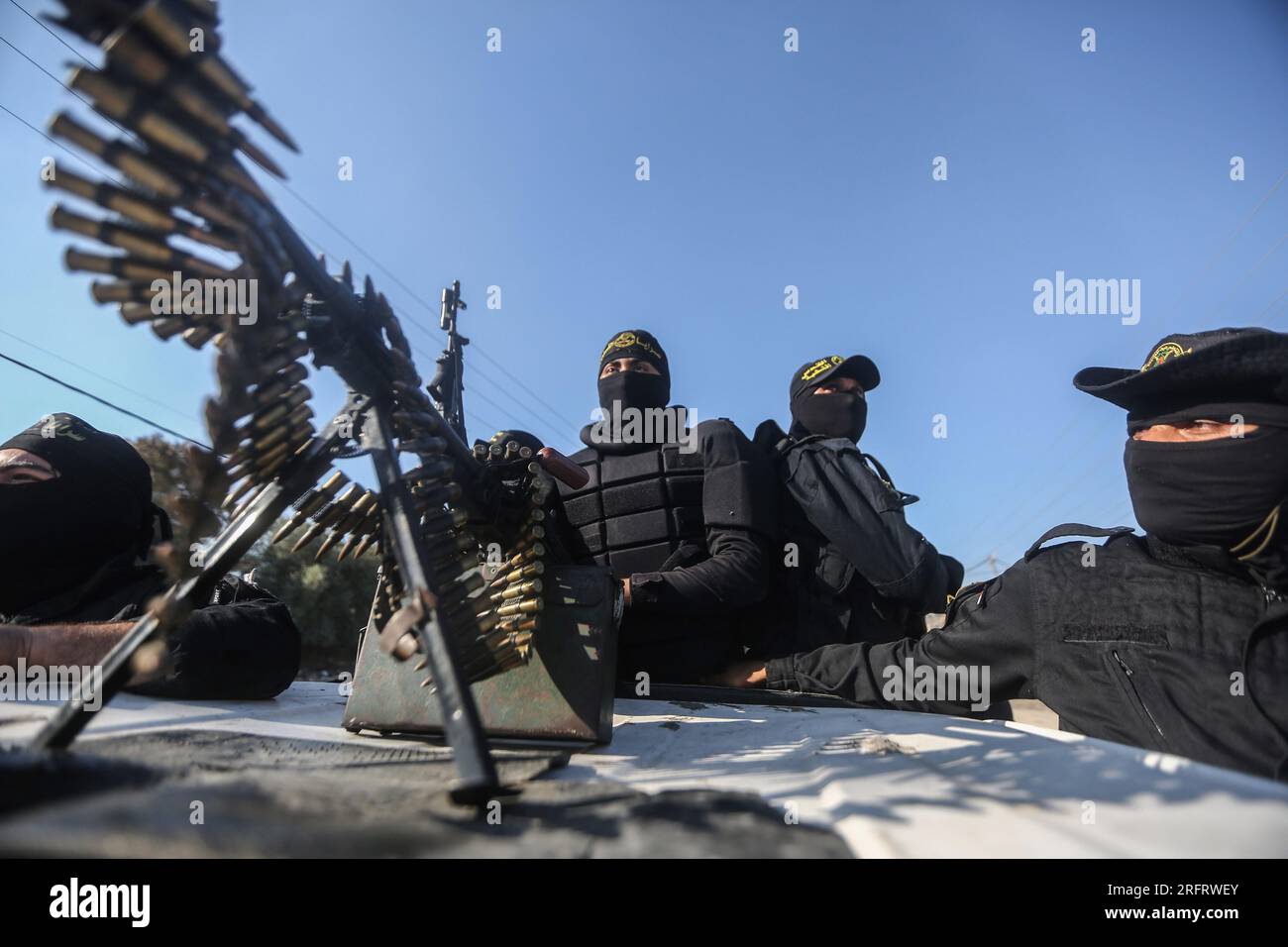 Gaza City, Palestinian Territories. 05th Aug, 2023. Members of the Al ...