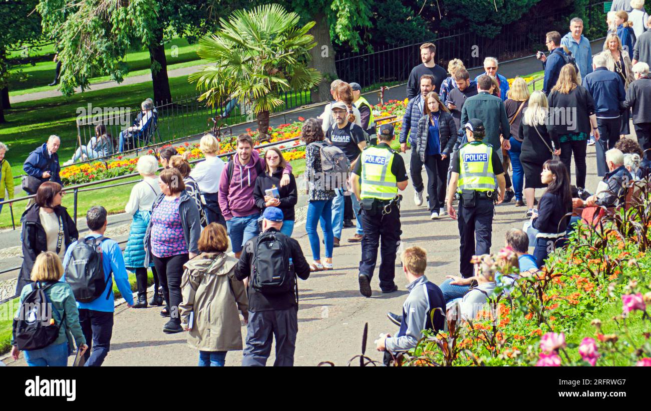 Edinburgh, Scotland, UK. 5th August, 2023. Edinburgh fringe police ...