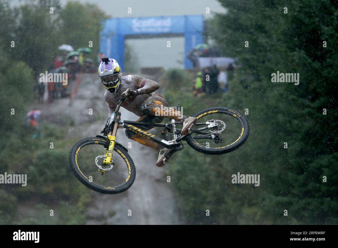 Great Britain's Bernard Kerr in action in the Elite Men's Final during ...