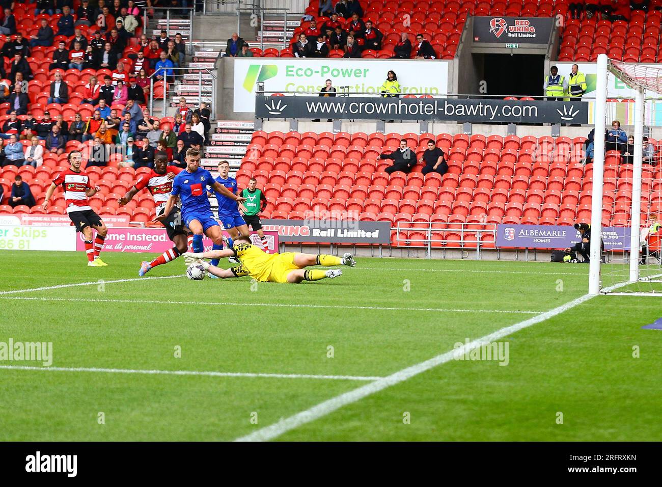 Eco - Power Stadium, Doncaster, England - 5th August 2023 Ian Lawlor ...