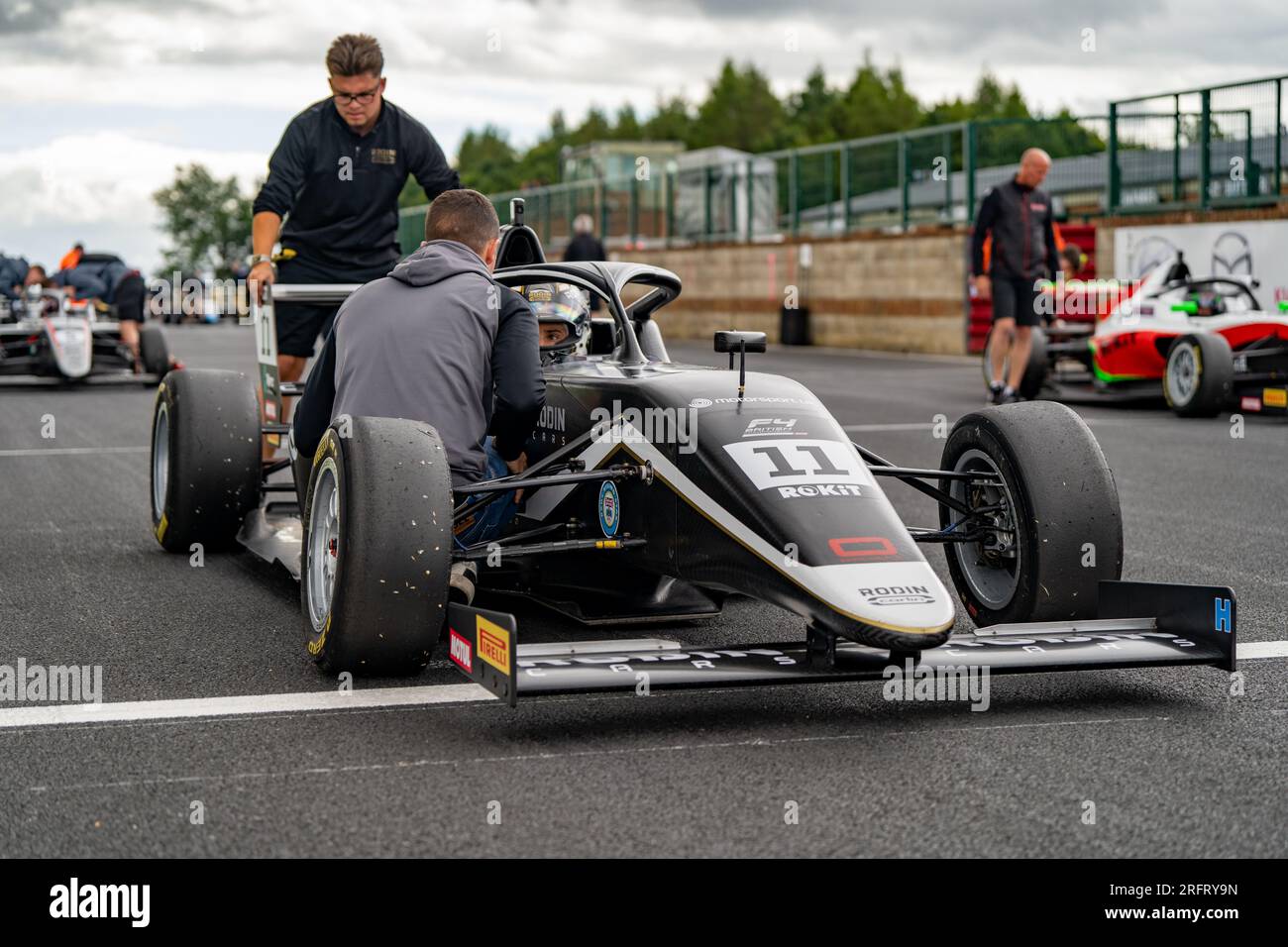 Louis SHARP - Rodin Carlin British F4 Championship Croft 2023 Stock ...