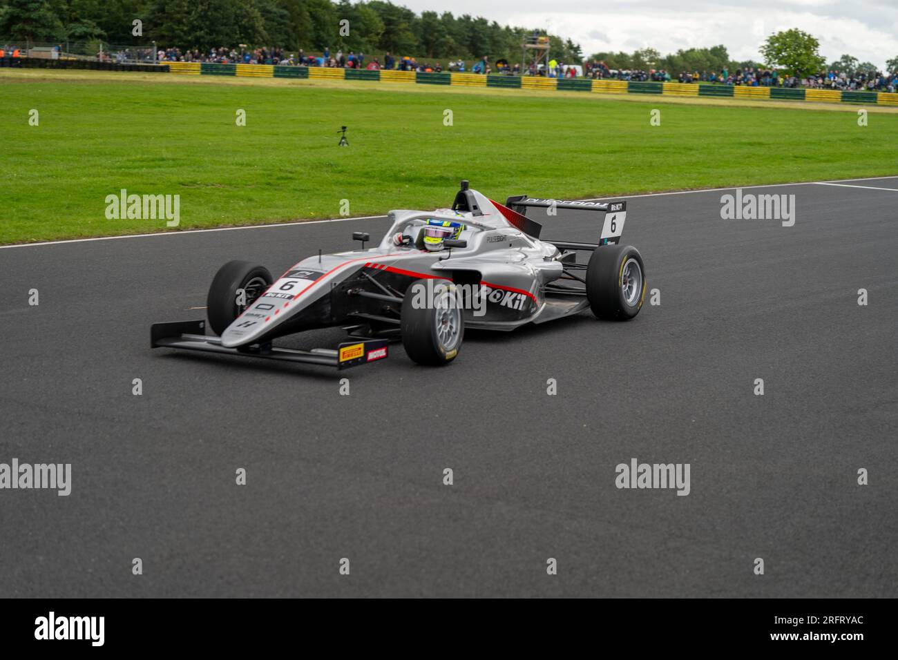 Kanato LE - Hitech Pulse-Eight Formula 4 Championship Croft Stock Photo ...