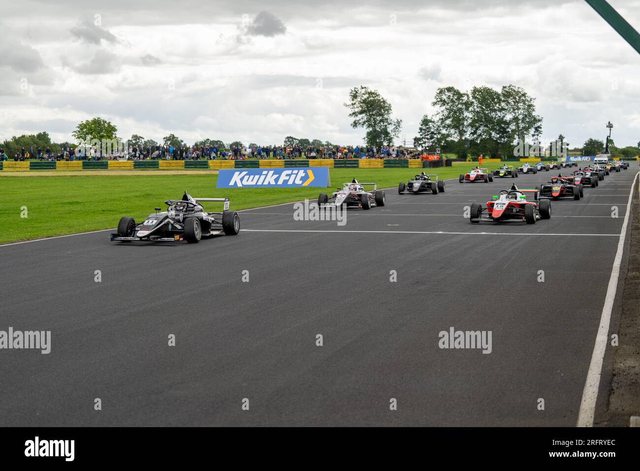 Lights Out For The British Formula 4 Championship Croft Stock Photo - Alamy
