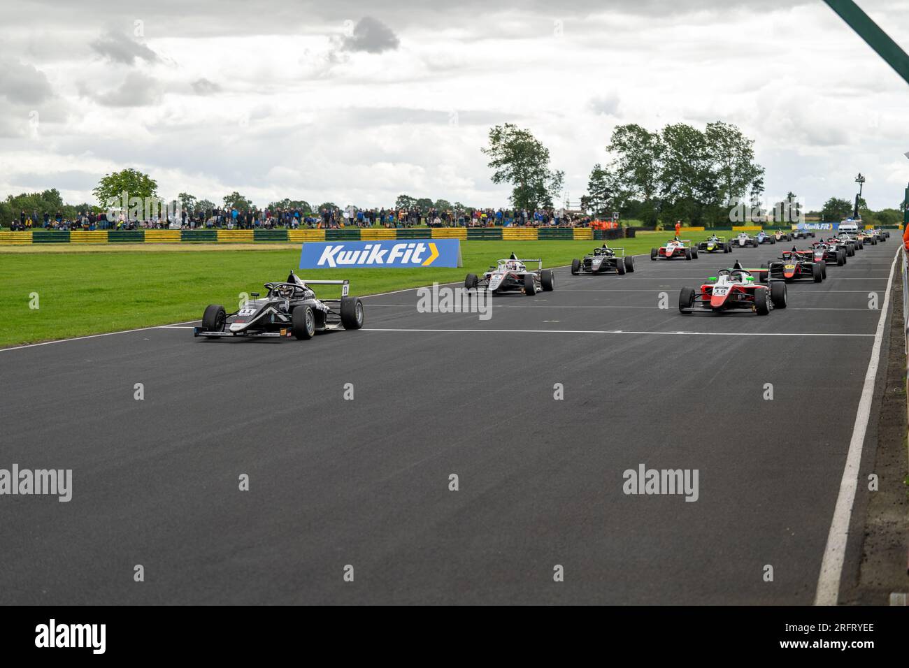 Lights Out For The British Formula 4 Championship Croft Stock Photo - Alamy