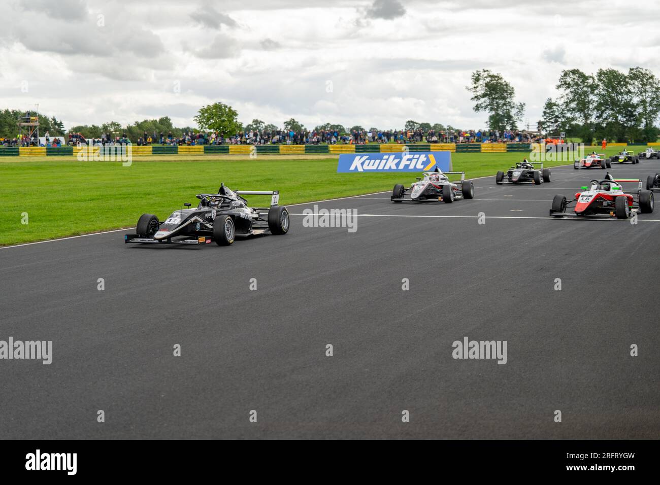 Lights Out For The British Formula 4 Championship Croft Stock Photo - Alamy