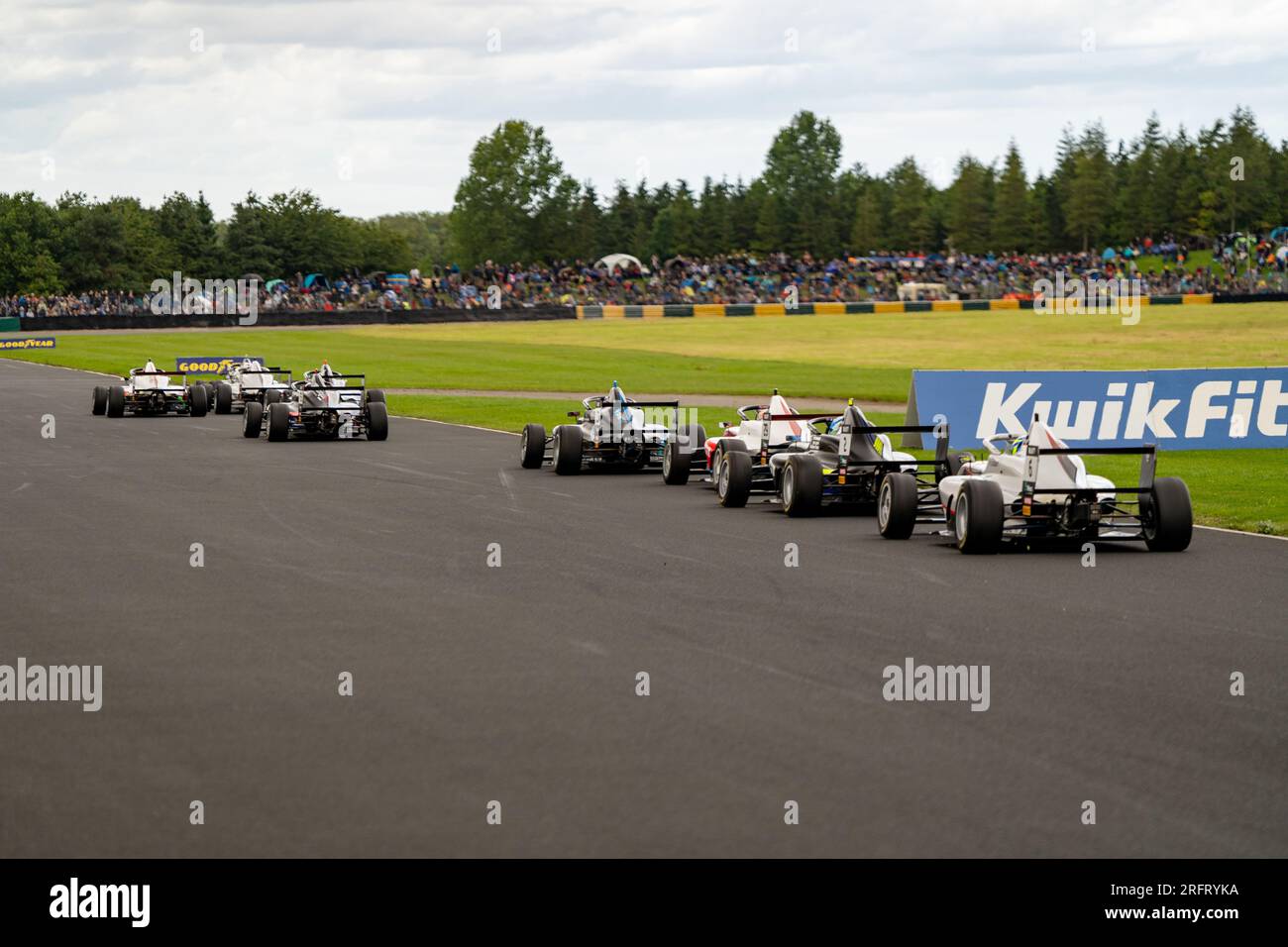 Lights Out For The British Formula 4 Championship Croft Stock Photo - Alamy