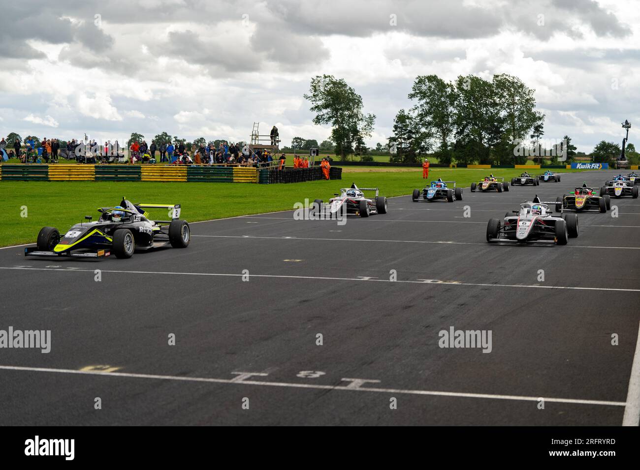 Reformed Grid For The British Formula 4 Championship Croft 2023 Stock ...