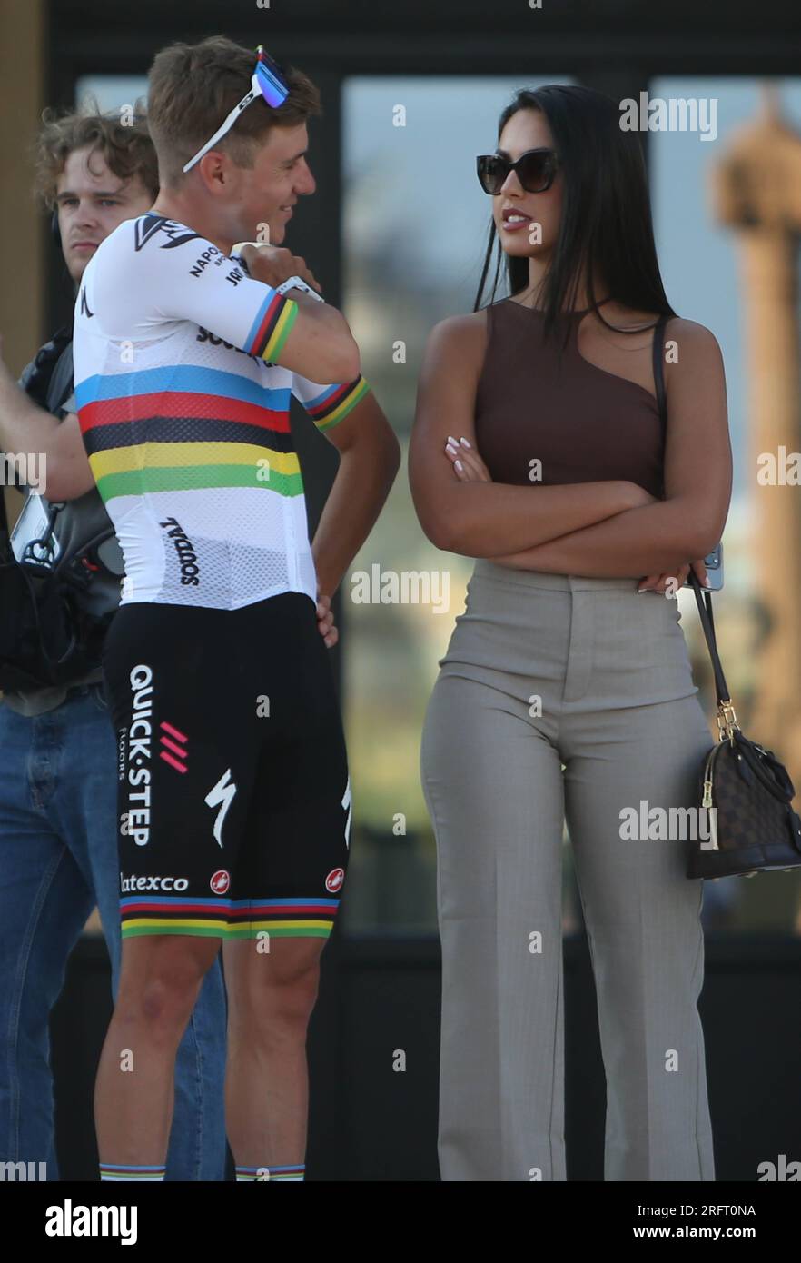 Clásica san sebastián remco evenepoel hi-res stock photography and ...