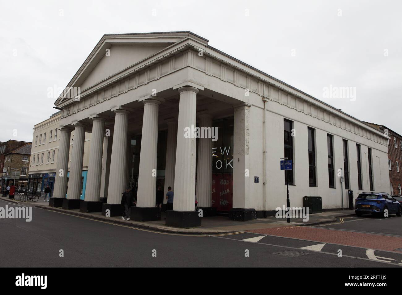 The Corn Exchange building in East Street, Chichester Stock Photo - Alamy