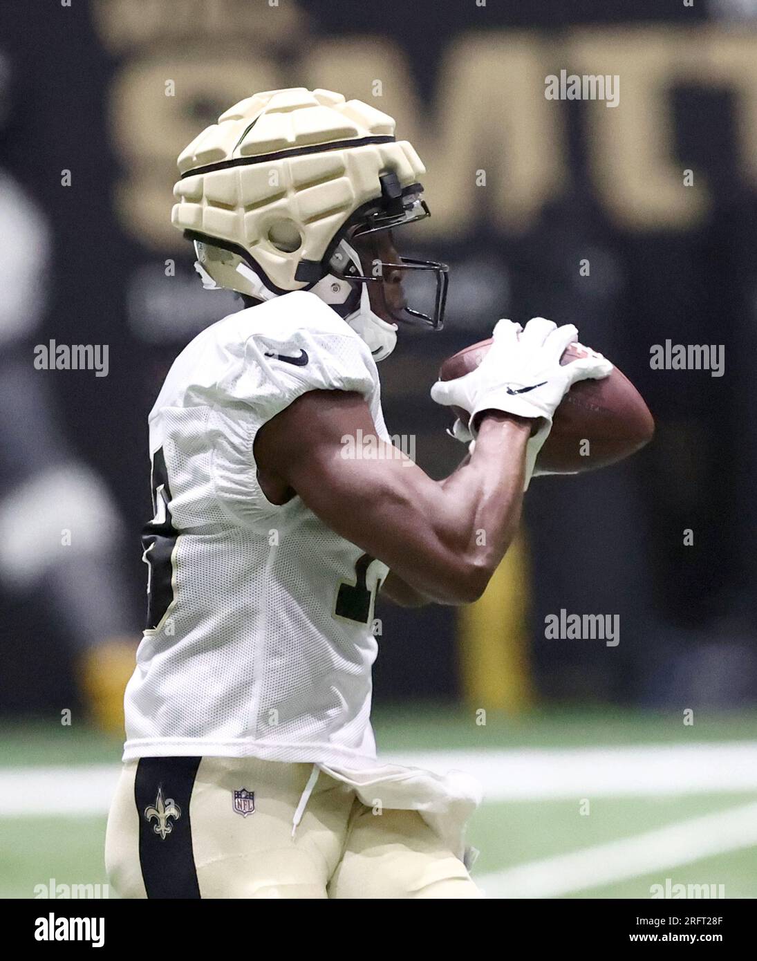 Metairie, USA. 05th Aug, 2023. Wide receiver Michael Thomas (13 ...