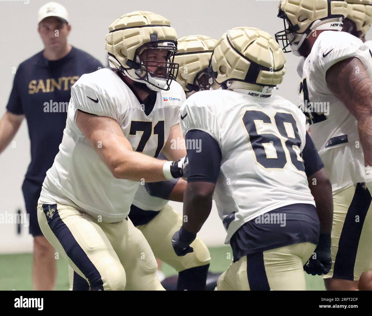 Metairie, USA. 05th Aug, 2023. Offensive tackle Ryan Ramczyk (71 ...