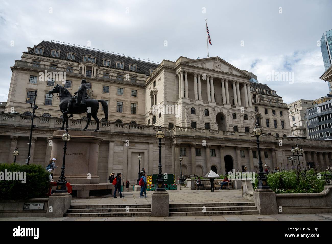 London, England, UK, 31st July 2023. Bank of England in the the City of ...