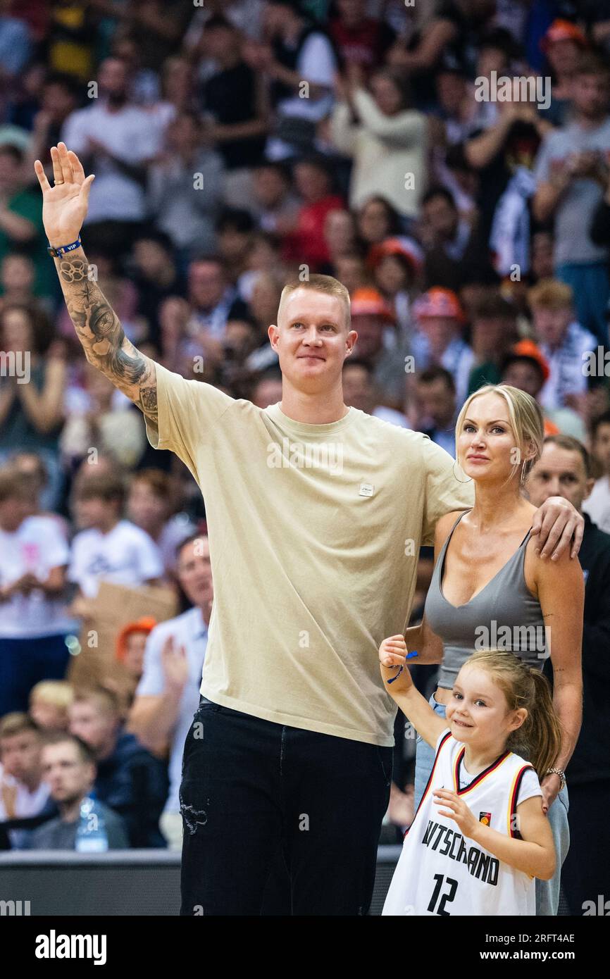 Bonn, Germany. 05th Aug, 2023. Basketball: International match, Germany ...