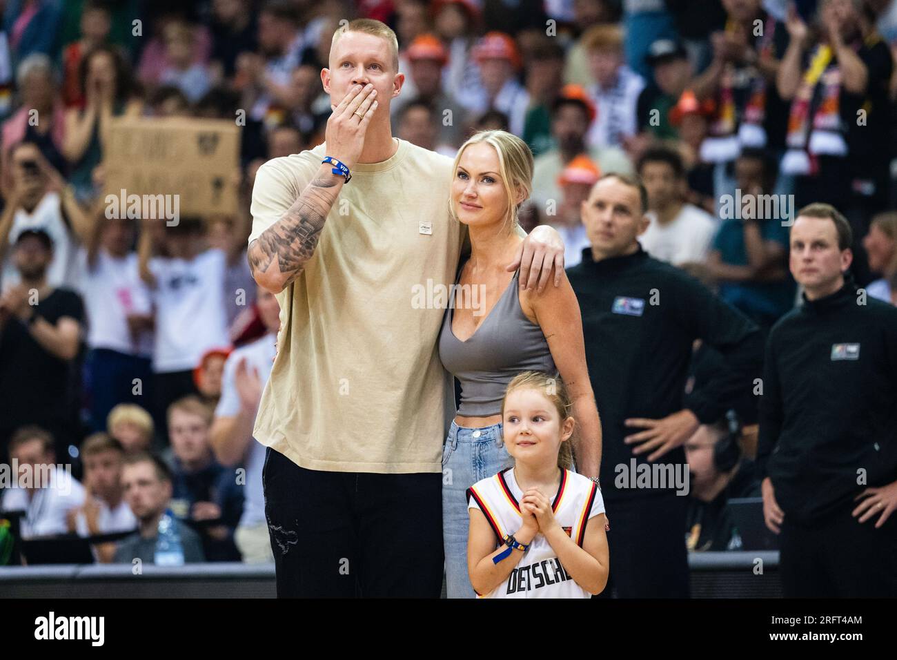 Bonn, Germany. 05th Aug, 2023. Basketball: International match, Germany ...