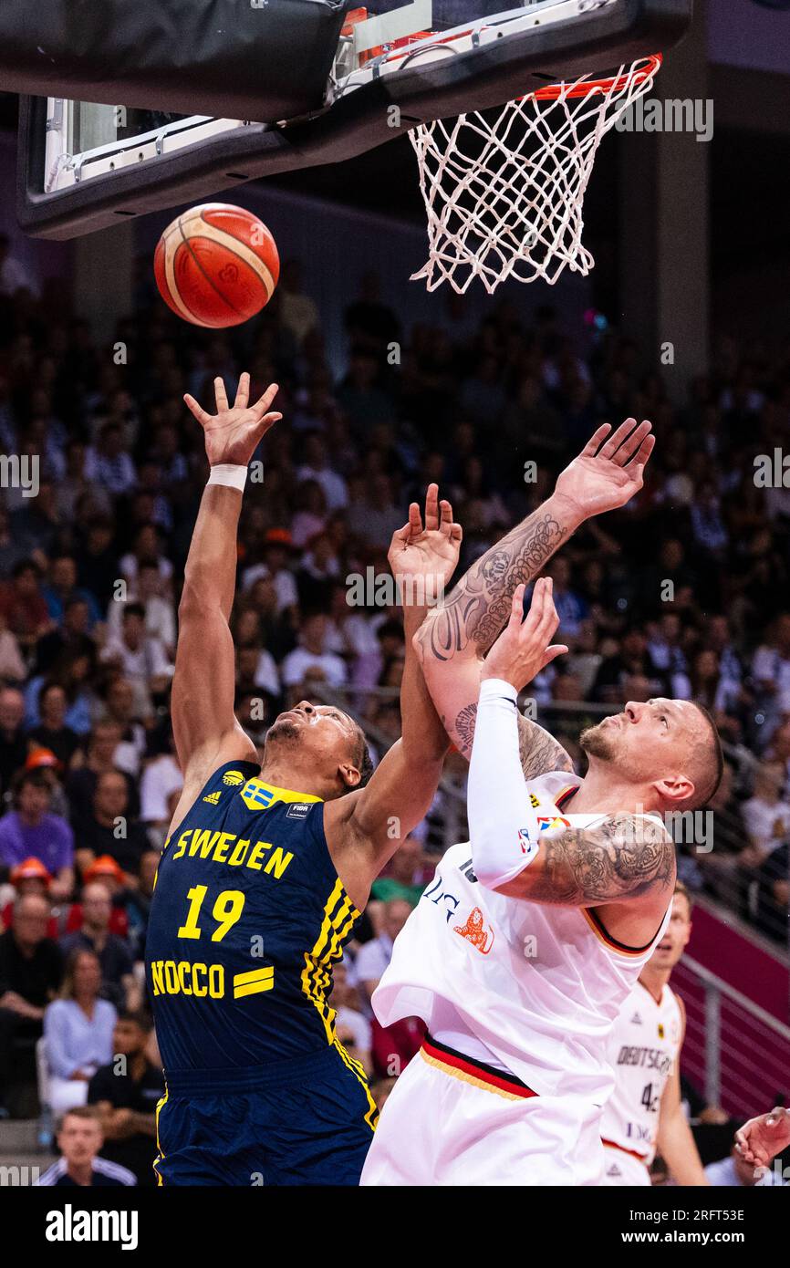 Bonn, Germany. 05th Aug, 2023. Basketball: International match, Germany ...