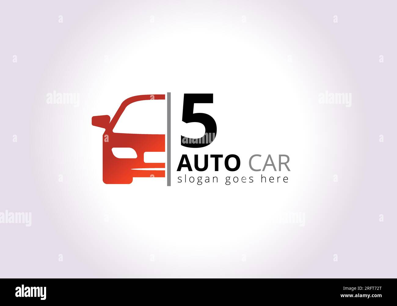 Letter 5 Car Logo Design Template Inspiration, Vector Illustration ...