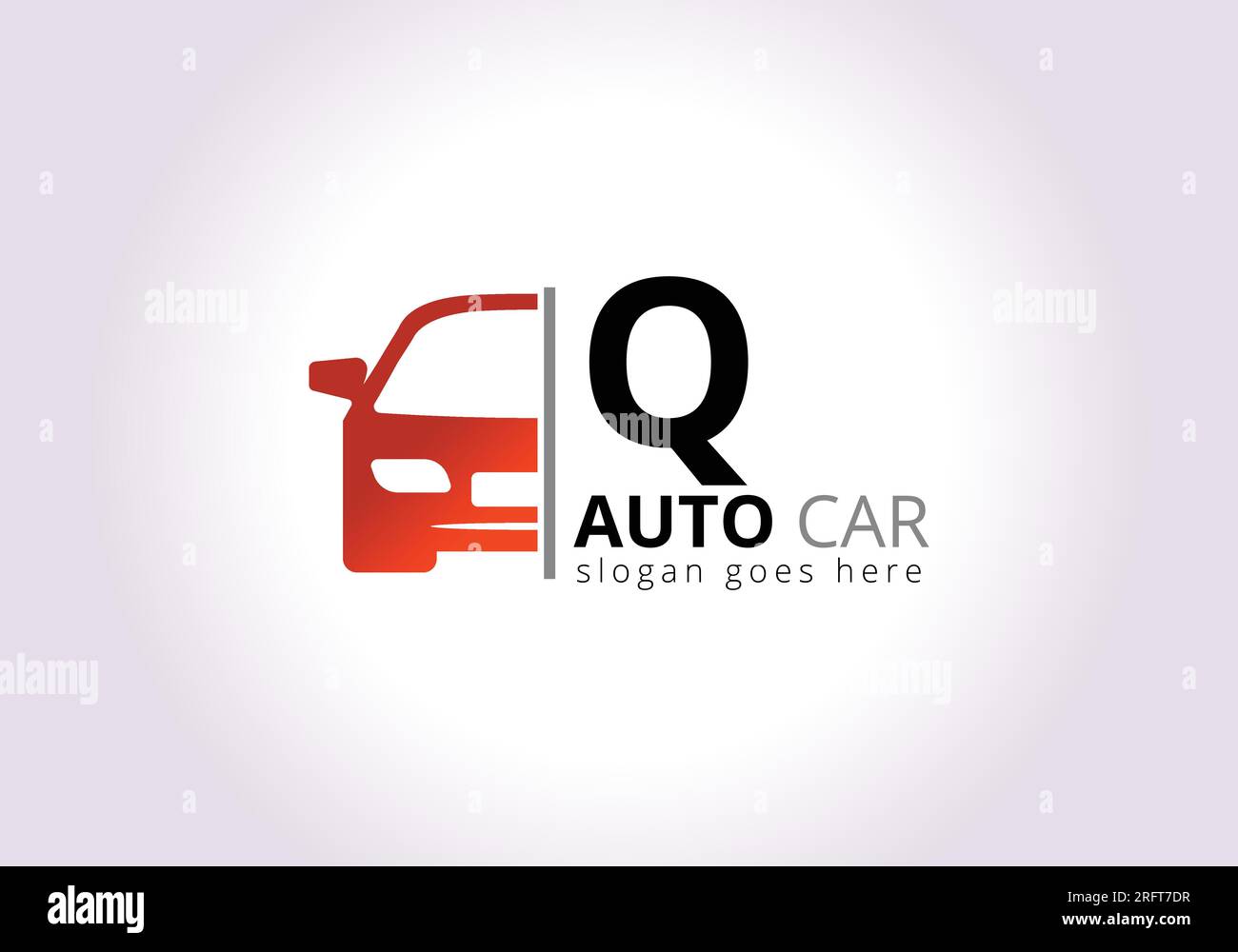 Letter Q Car Logo Design Template Inspiration, Vector Illustration ...
