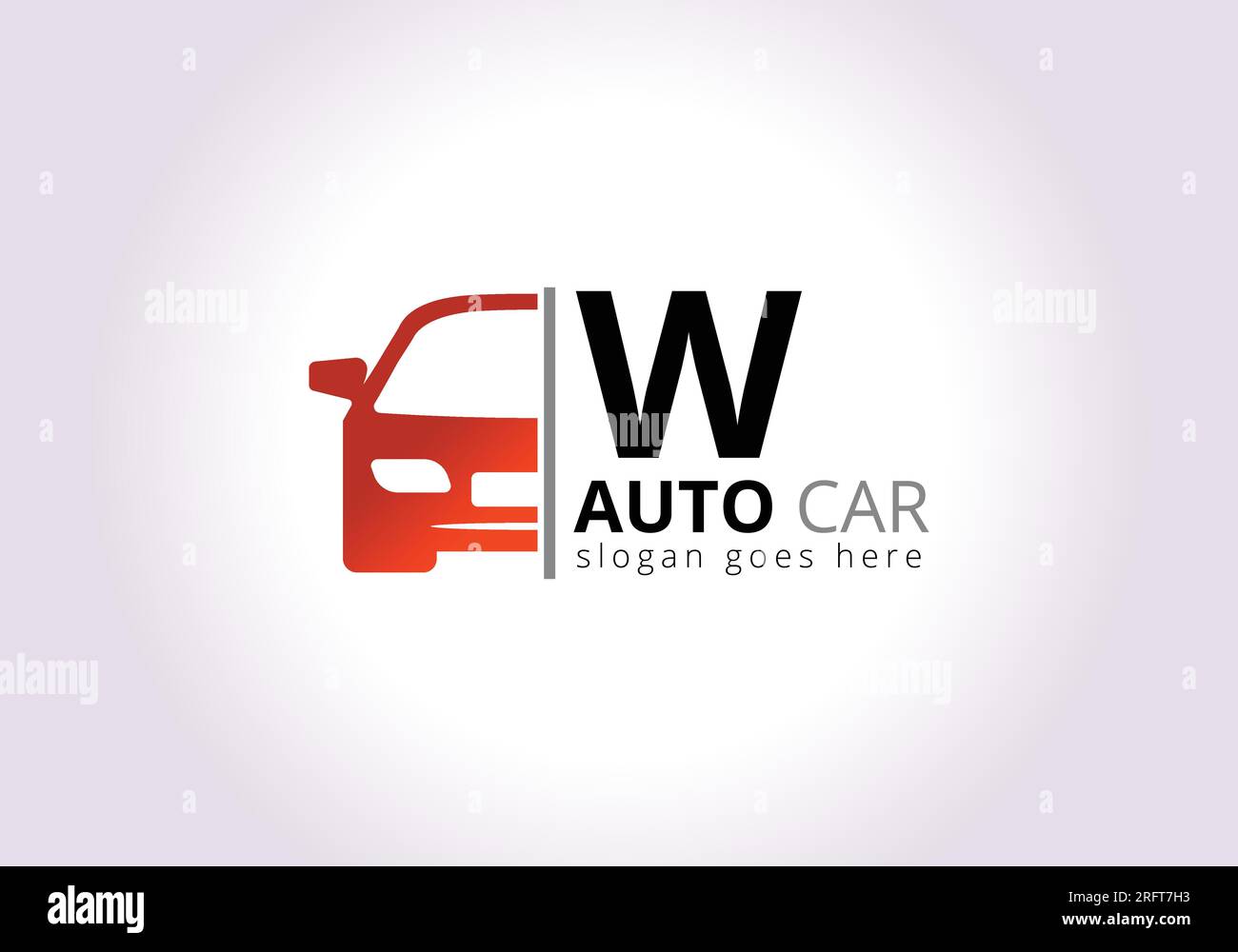 Letter W Car Logo Design Template Inspiration, Vector Illustration ...
