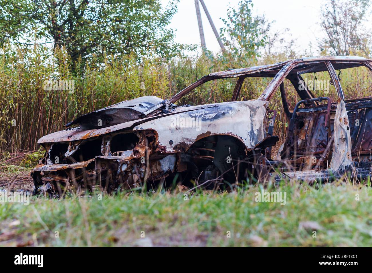 Burned out machinery hi-res stock photography and images - Alamy