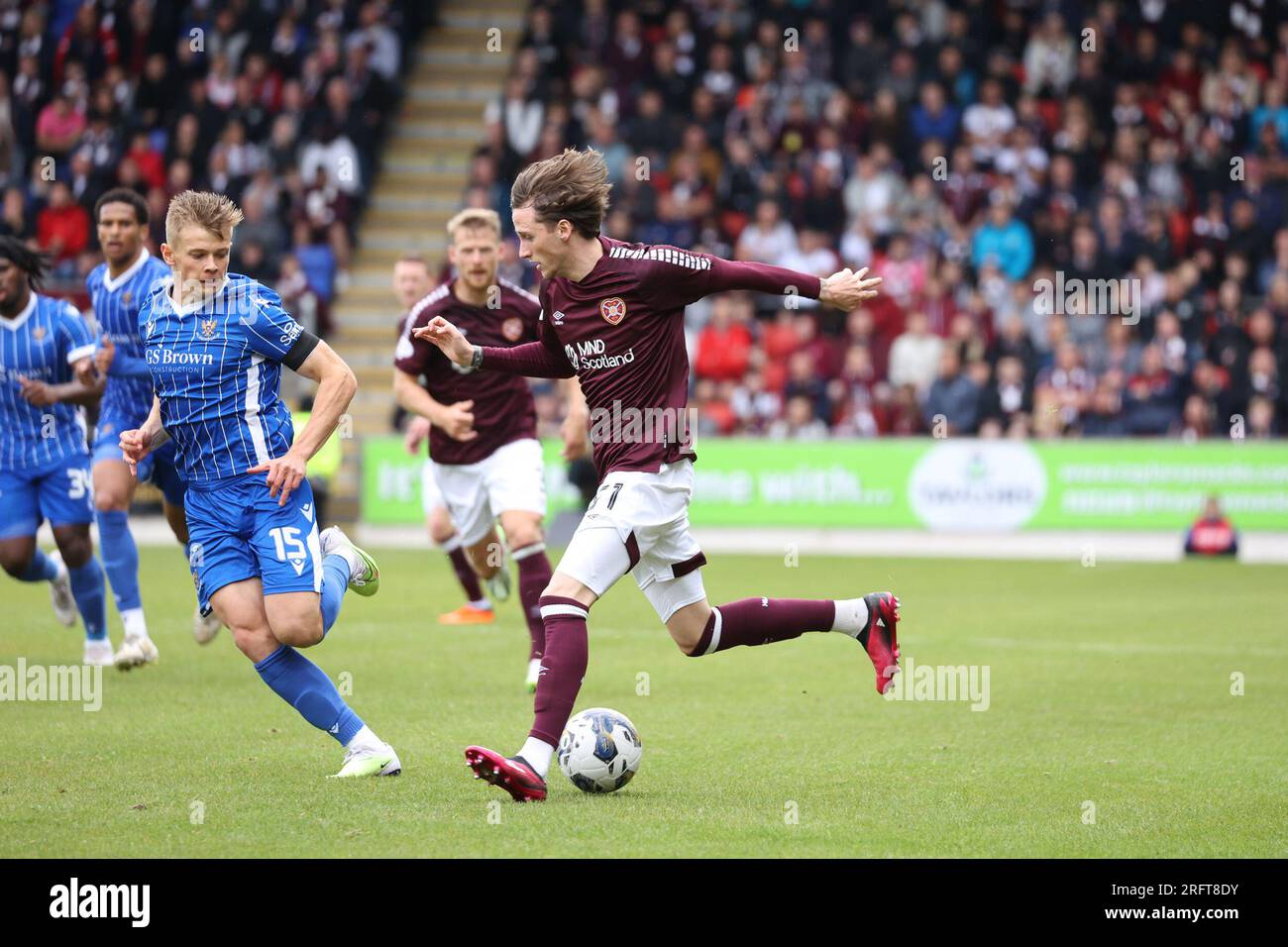 Edinburgh, UK. 05th Aug, 2023. McDiairmid Park. Perth. Scotland. St ...