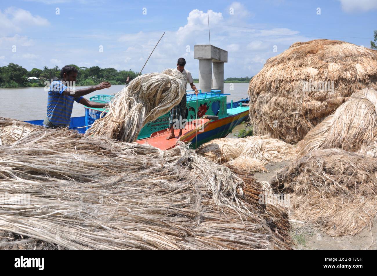 The jute industry Historically and culturally important industry in Bangladesh. Jute one of the ...