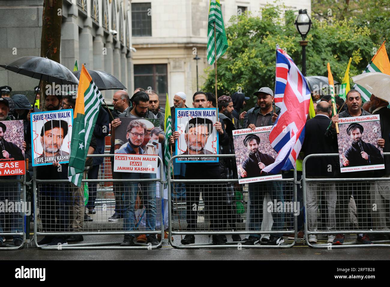 London, UK. 05 August 2023. A protest against the Indian government’s ...