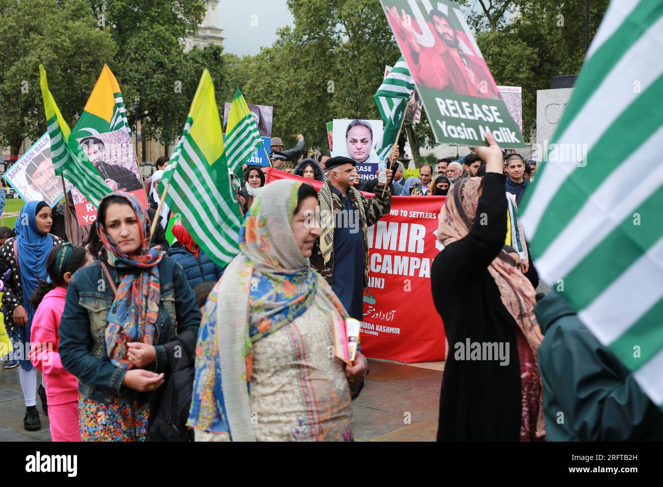 London, UK. 05 August 2023. A protest against the Indian government’s ...