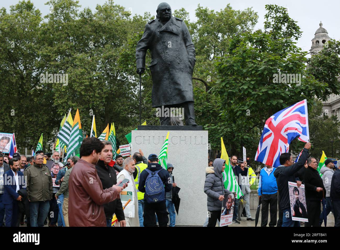 London, UK. 05 August 2023. A protest against the Indian government’s ...