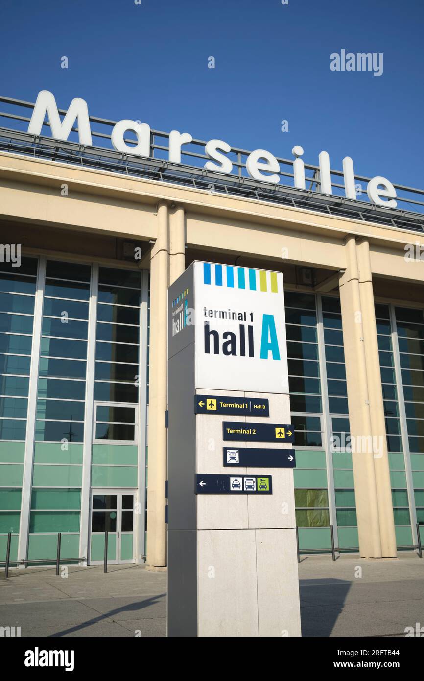 Terminal Building at Marseille Airport Marseille France Stock Photo - Alamy