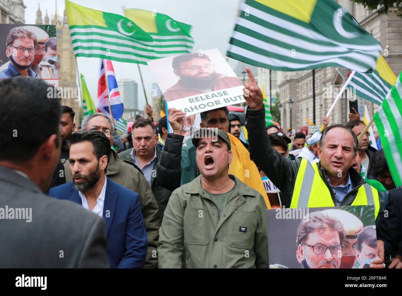 London, UK. 05 August 2023. A protest against the Indian government’s ...