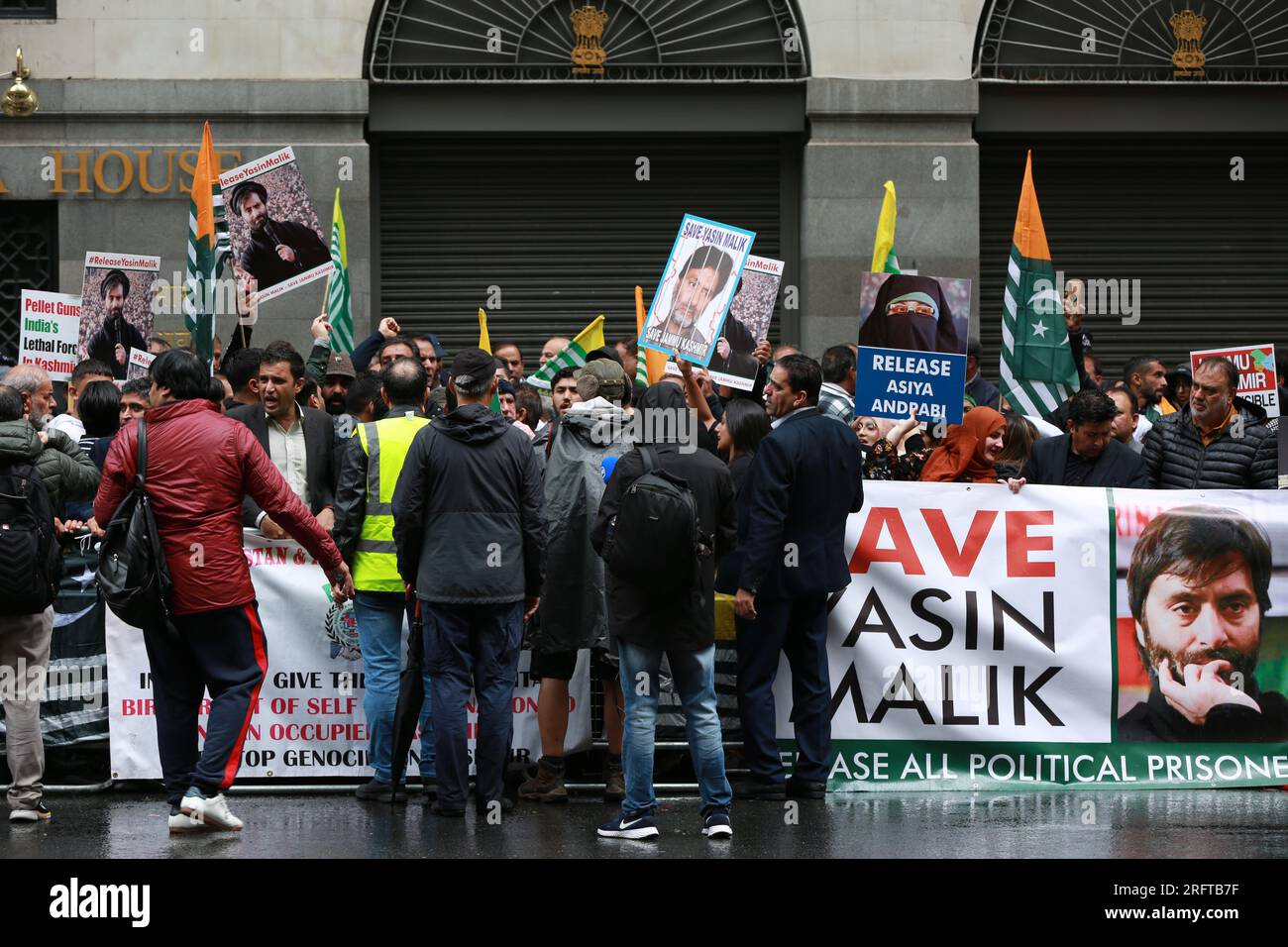 London, UK. 05 August 2023. A protest against the Indian government’s ...