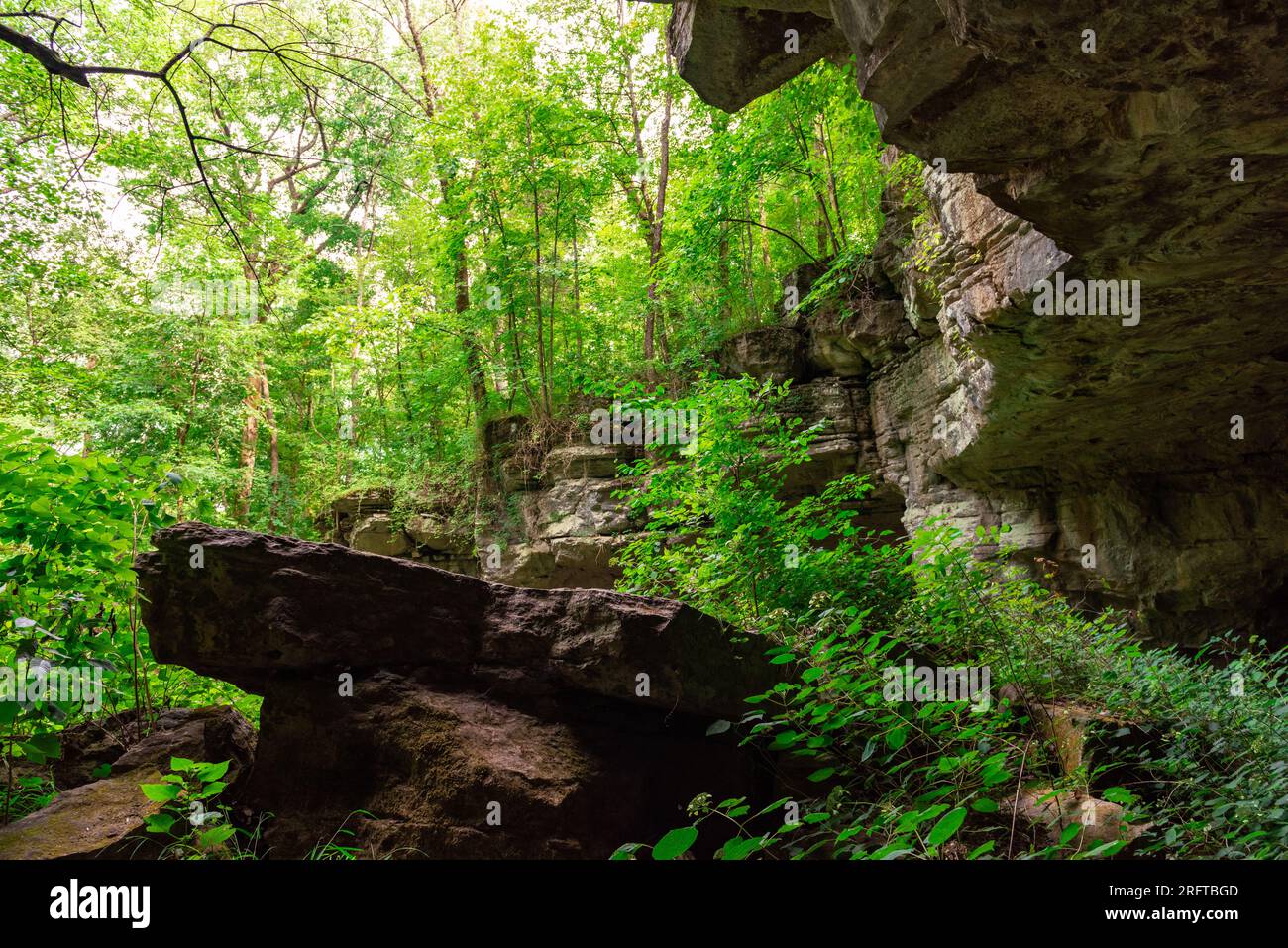 Russell Cave National Monument in Alabama Stock Photo - Alamy