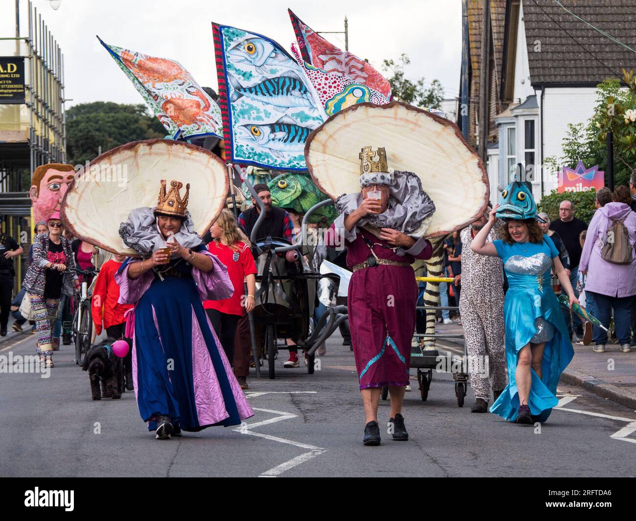 Whitstable, Kent, UK. 5th Aug, 2023. Whitstable's annual summer ...