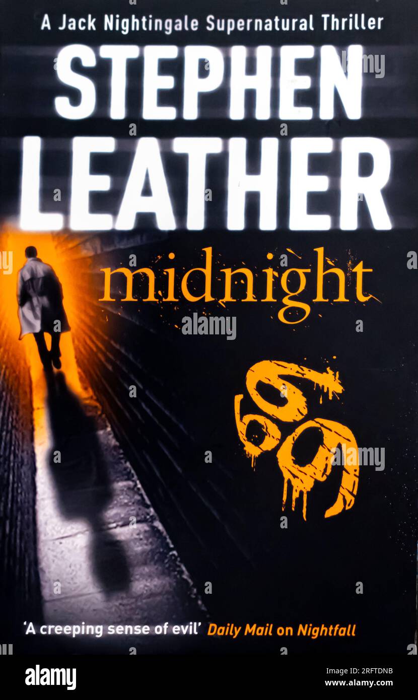 Midnight Book by Stephen Leather 2011 Stock Photo - Alamy