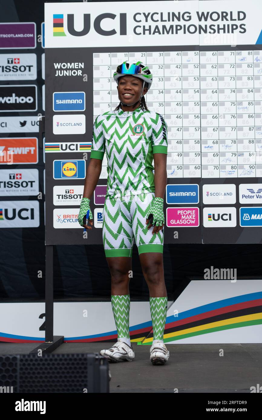 Glasgow, Scotland, UK. 5th Aug, 2023. UCI World Championships - Junior ...