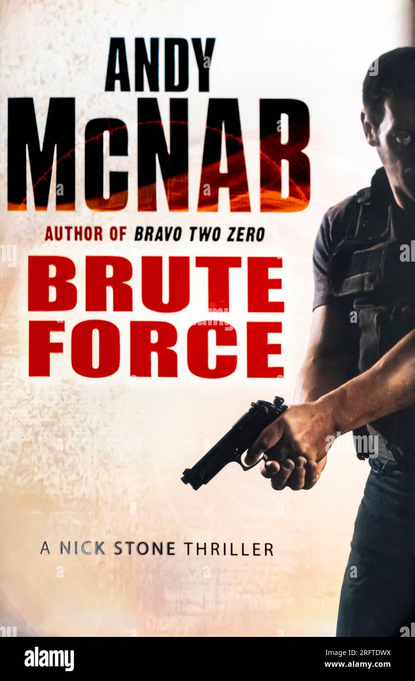 Brute Force Book by Andy McNab 2008 Stock Photo - Alamy