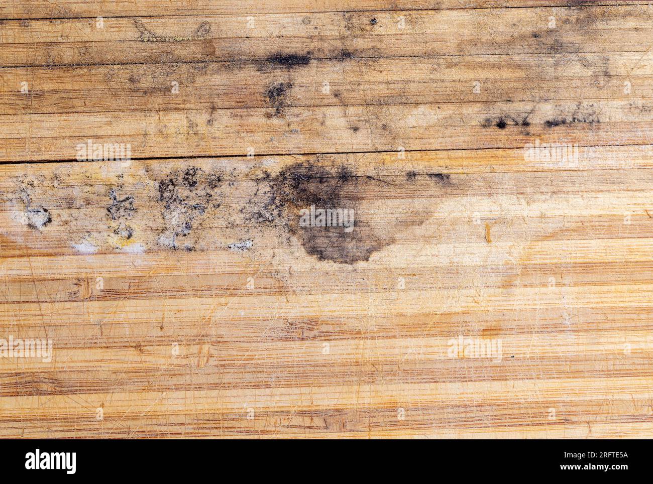Old Bamboo Wooden Surface Covered with mold and fungus , Old Rotting ...