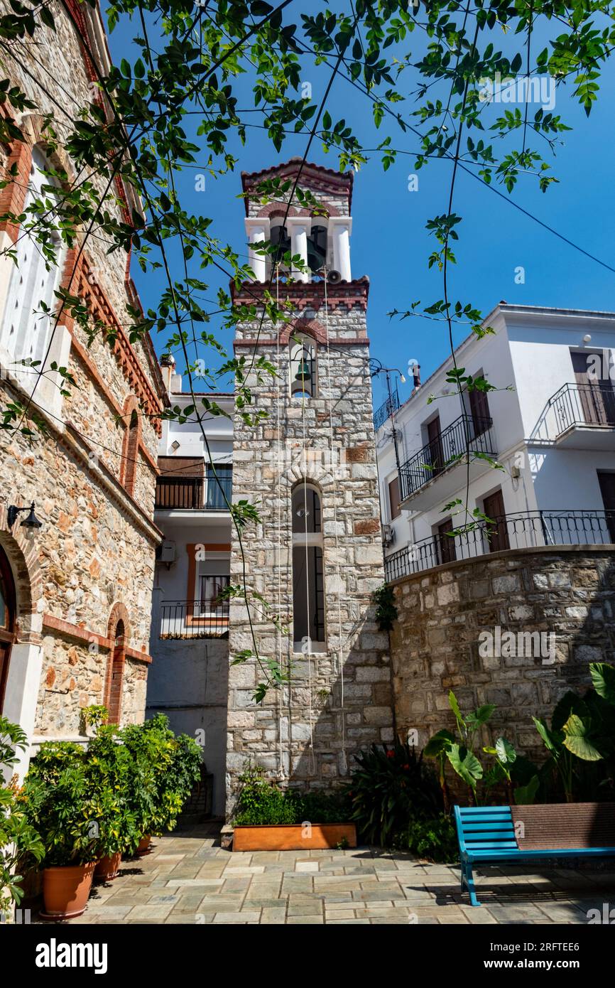 Skopelos medieval castle hi-res stock photography and images - Alamy