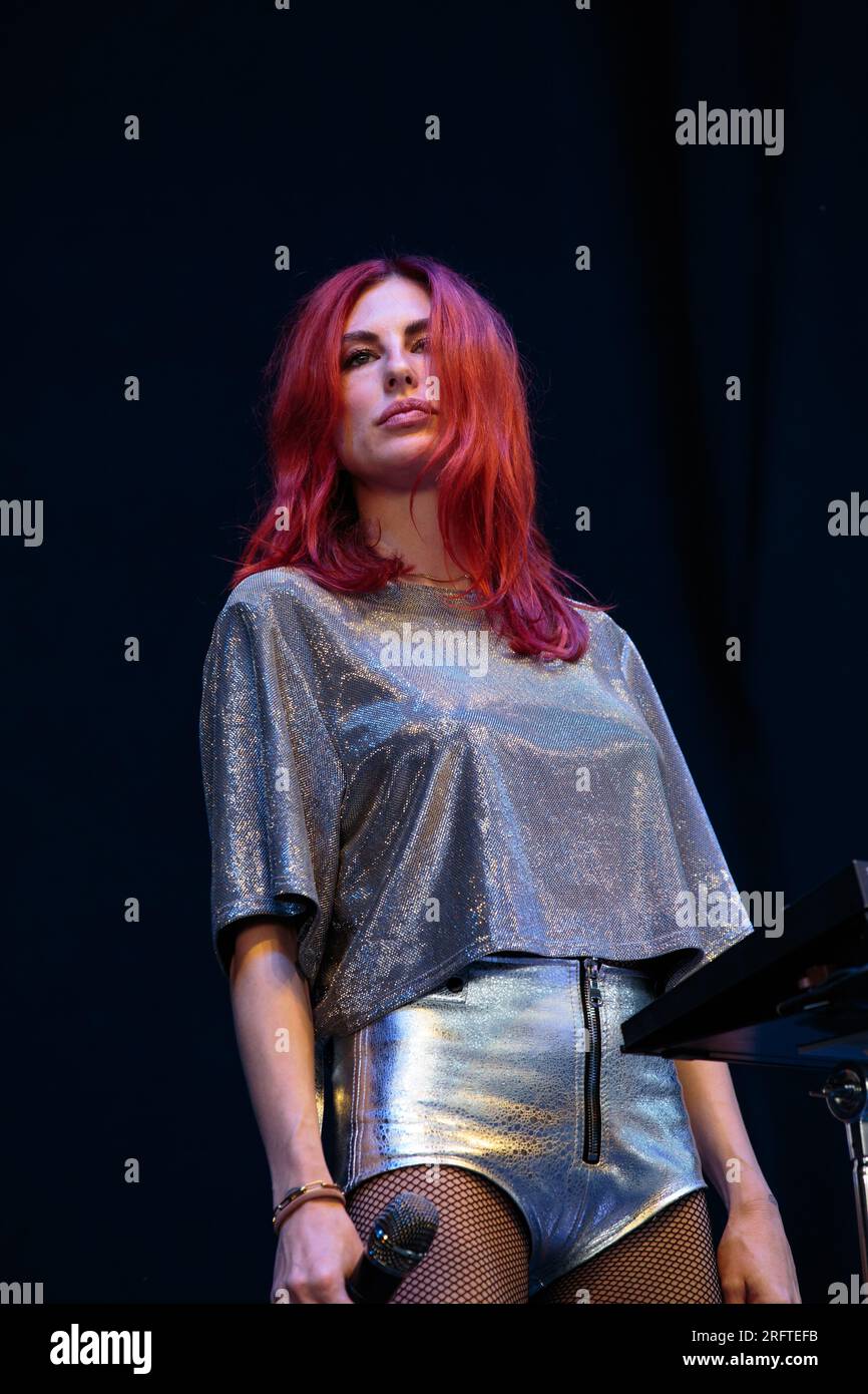 Toronto, Canada. 04th Aug, 2023. Phantogram performing at Budweiser ...