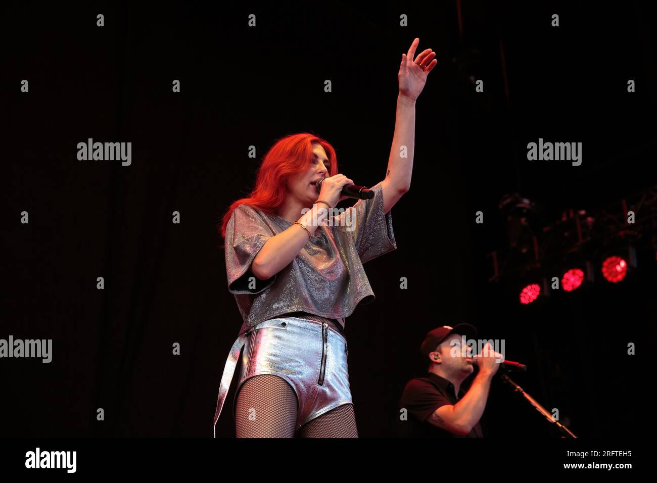 Toronto, Canada. 04th Aug, 2023. Phantogram performing at Budweiser ...