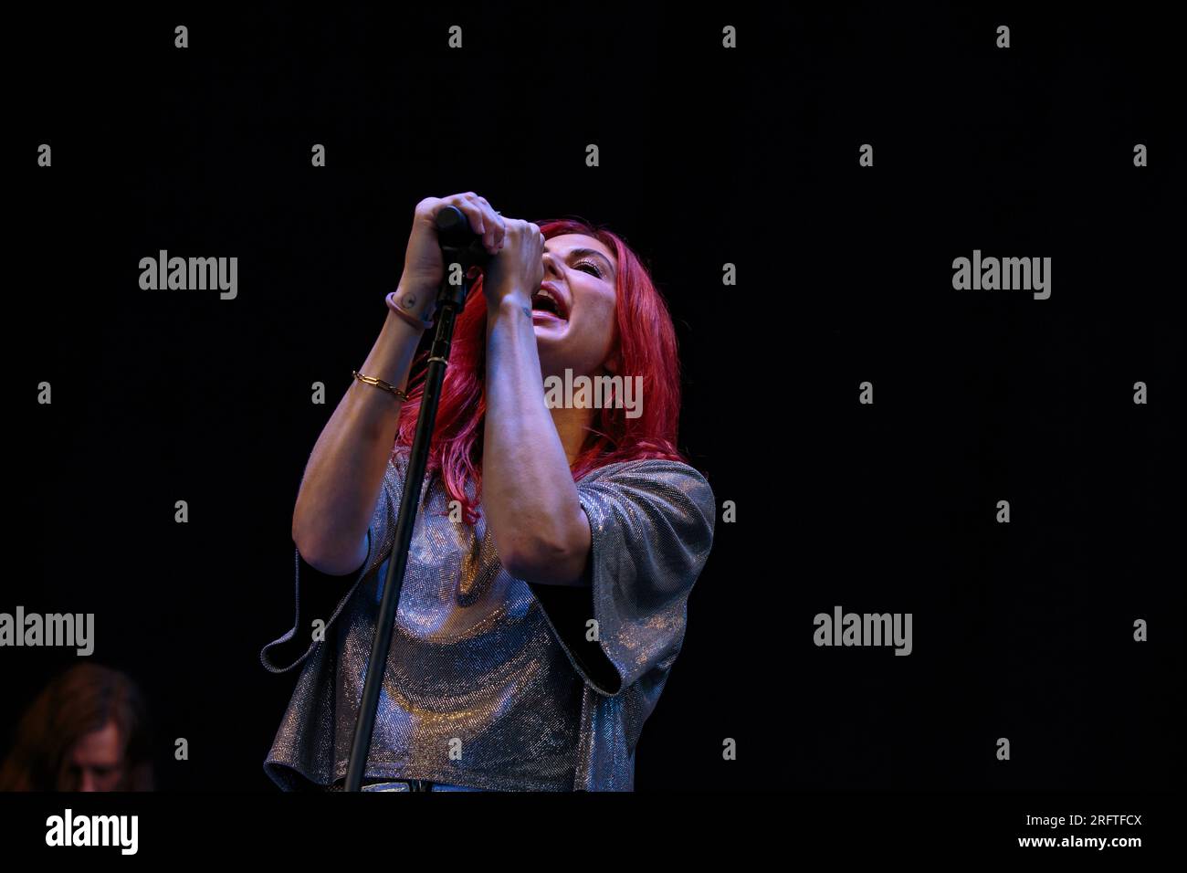 Toronto, Canada. 04th Aug, 2023. Phantogram performing at Budweiser ...