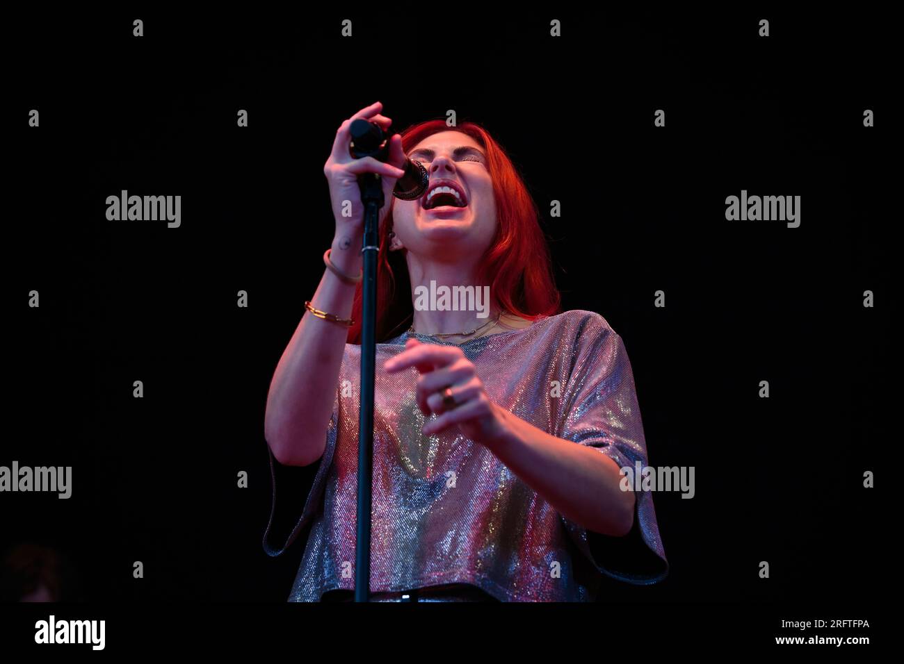 Toronto, Canada. 04th Aug, 2023. Phantogram performing at Budweiser ...