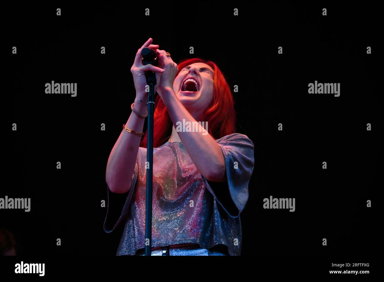 Toronto, Canada. 04th Aug, 2023. Phantogram performing at Budweiser ...