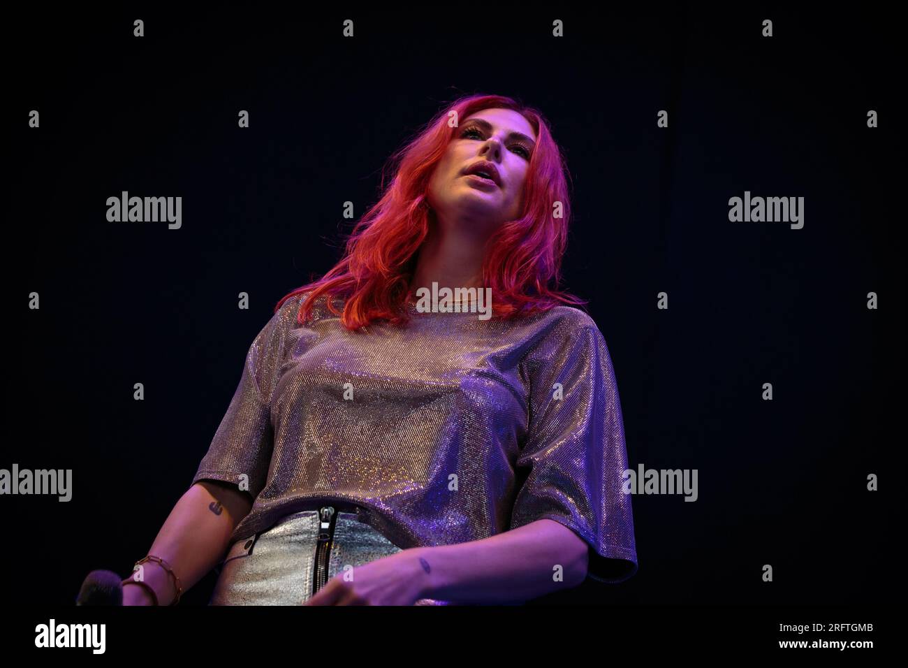 Toronto, Canada. 04th Aug, 2023. Phantogram performing at Budweiser ...