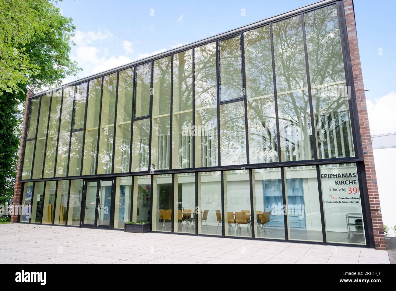 cologne, germany may 16 2023: the protestant Epiphaniaskirche ...