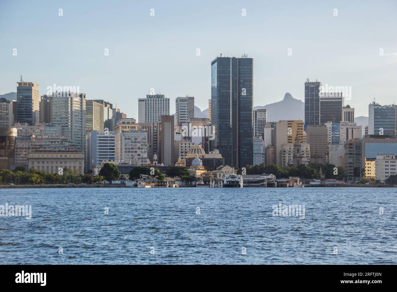 view of buildings in downtown Rio de Janeiro, brazil Stock Photo - Alamy