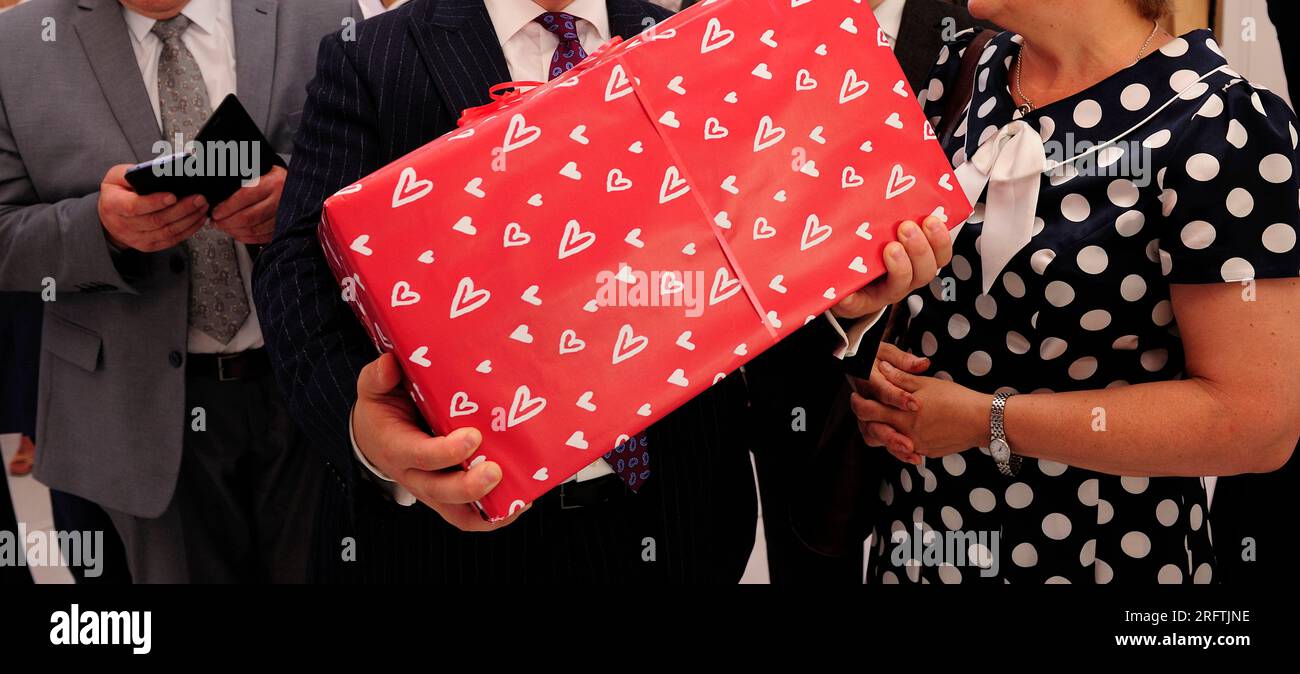 anniversary, background, bow, box, celebrate, container, decoration ...