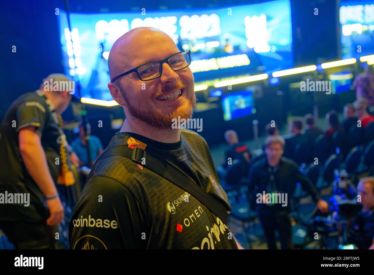 Cologne, Germany. 05th Aug, 2023. The founder of the Roaring Bears fan ...