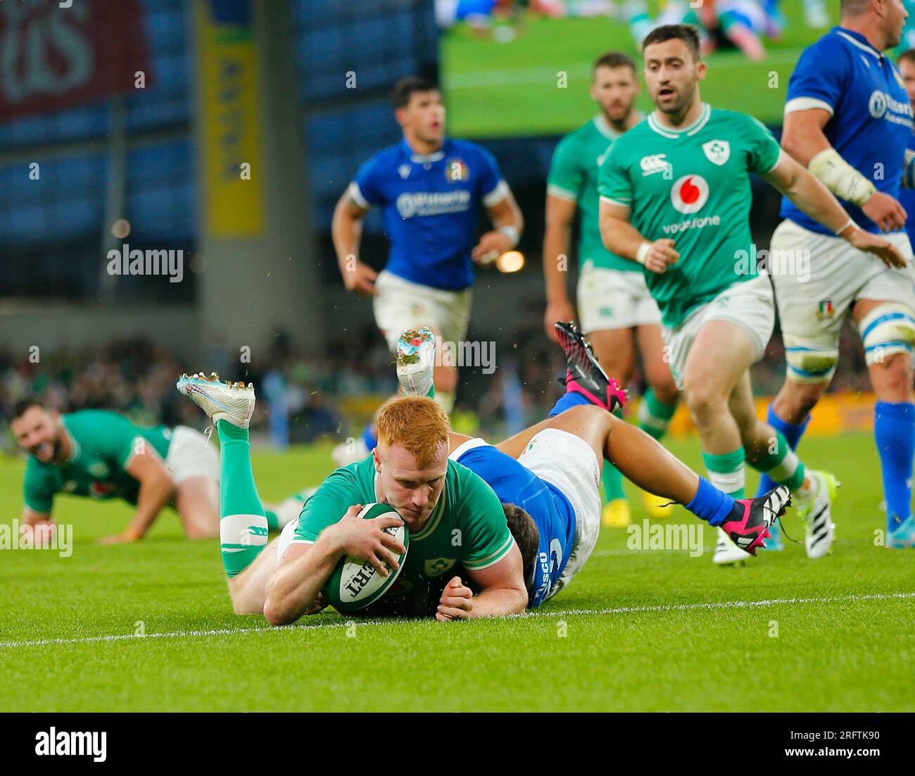 Dublin, Ireland. 05th Aug, 2023. 5th August 2023; Aviva Stadium, Dublin ...